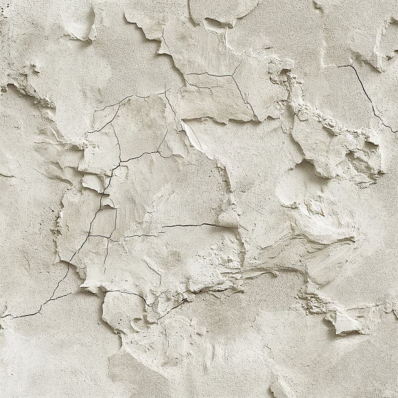 Weathered Plaster Wall Texture with Peeling Layers Stock Illustration ...