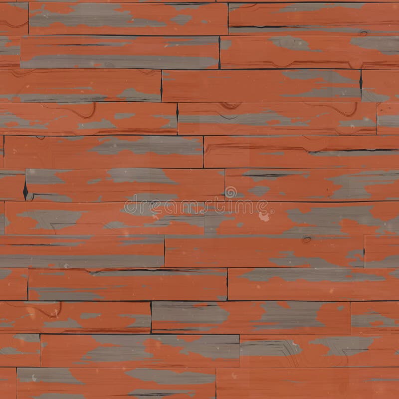 Seamless Weathered Wooden Pattern Stock Illustration - Illustration of ...