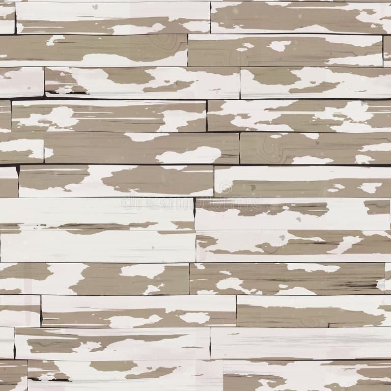 Seamless Weathered Wooden Pattern Stock Illustration - Illustration of ...