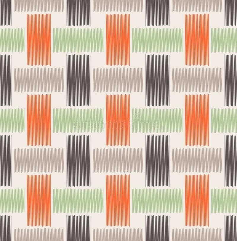 Seamless Weave Background Pattern Stock Illustration - Illustration of ...
