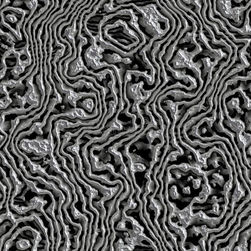 Seamless Weaving Metal Structure Stock Illustration - Illustration of ...