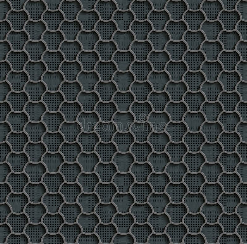 3d Seamless Web Hexagon Pattern Stock Vector - Illustration of backdrop ...