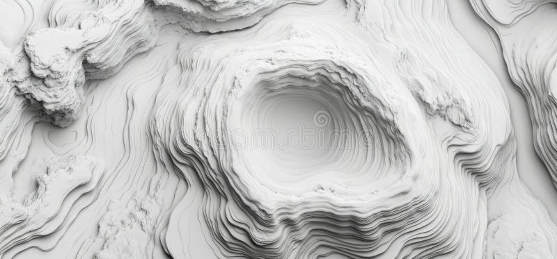 A Seamless White Abstract Wavy Texture with Modern Wave Patterns Stock ...