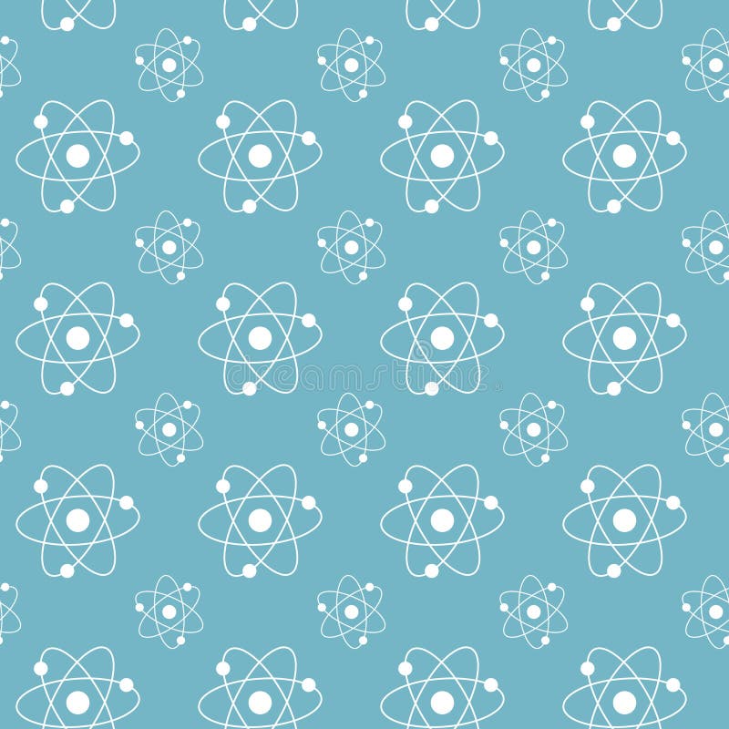 New White Atom Icon on Brown Dark Background,Atom Icons Stock ...