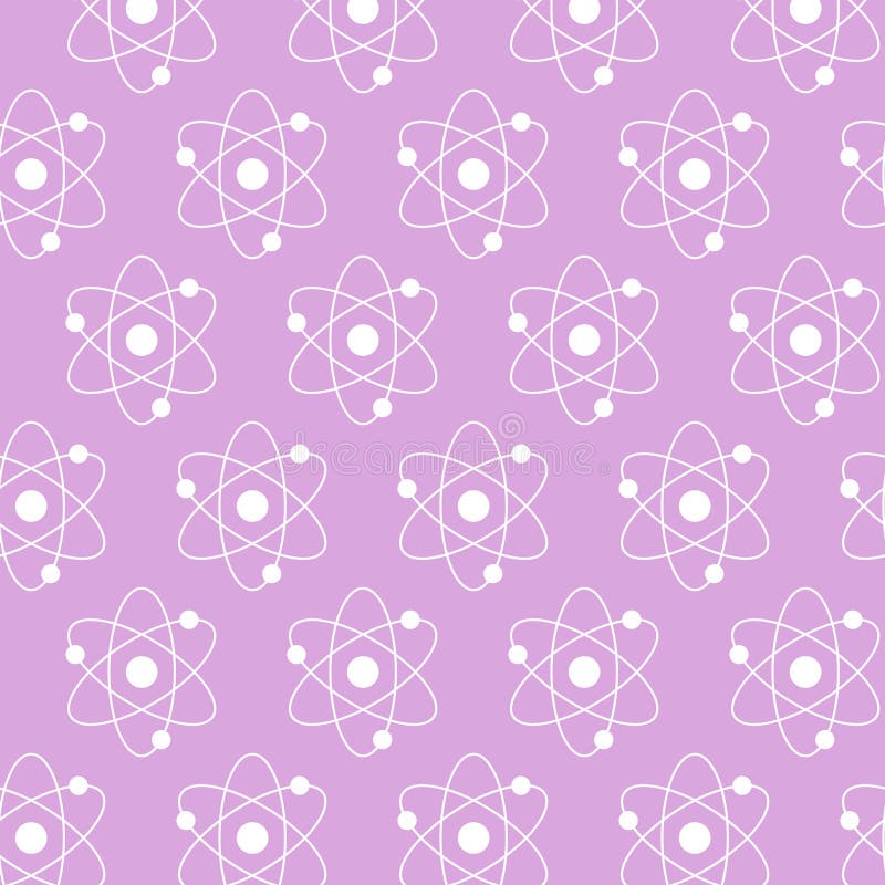 New White Atom Icon on Brown Dark Background,Atom Icons Stock ...