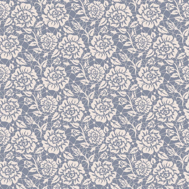 Gray lace background stock vector. Illustration of decoration - 122141682