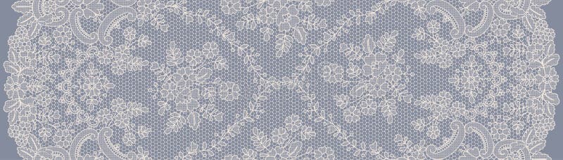 Gray lace background stock vector. Illustration of decoration - 122141682