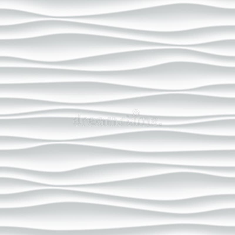 White Wave Pattern Vector Abstract 3D Background Stock Vector ...