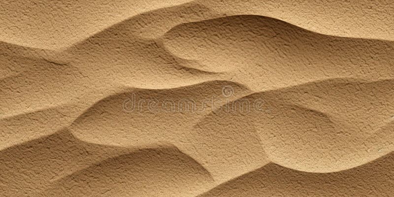 Seamless White Sandy Beach or Desert Sand Dunes Tileable Texture. Boho ...
