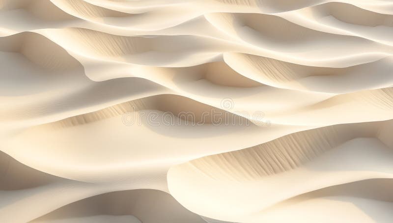 Seamless White Sandy Beach or Desert Sand Dunes Tileable Texture for a ...
