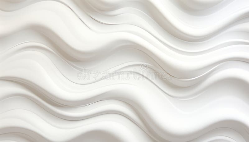 Elegant Monochrome White Seamless Wave Texture Pattern Background for ...