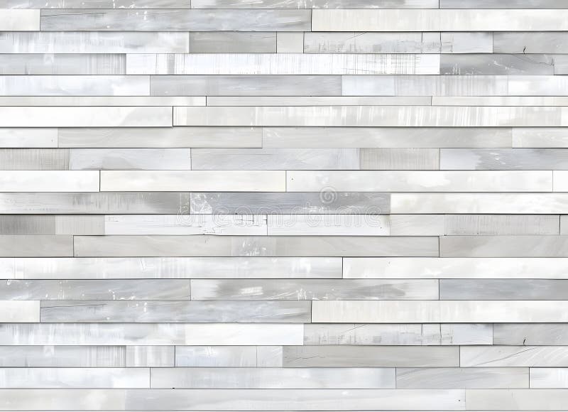 Seamless Whitewashed Wood Panel Wall Background Stock Illustration ...