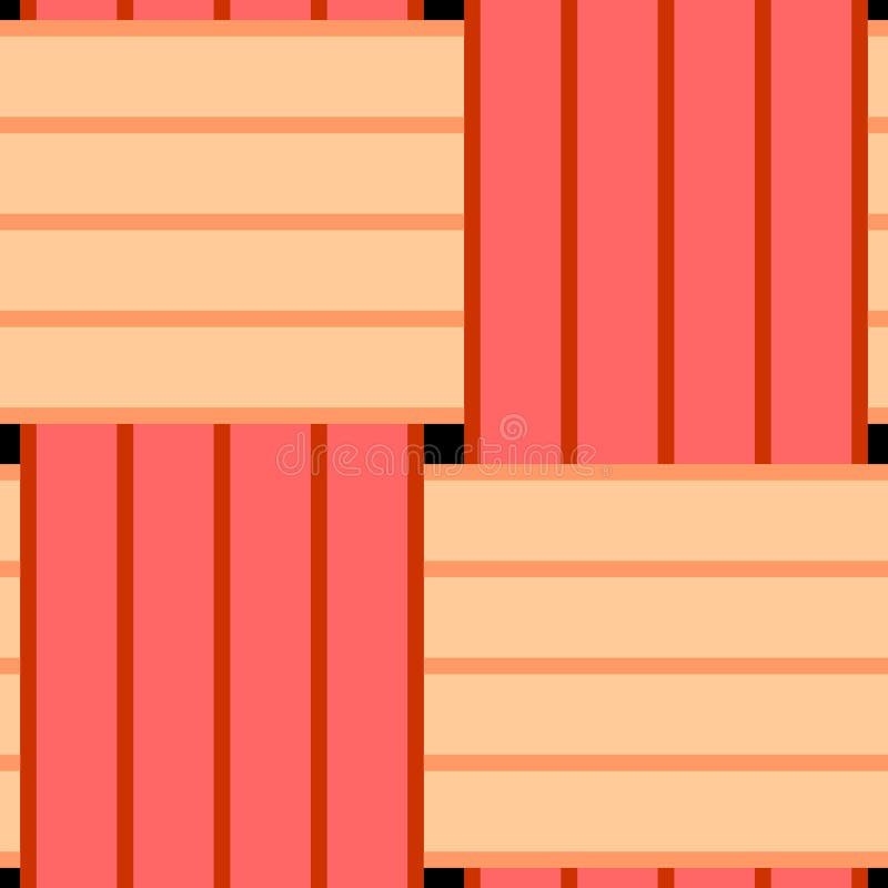 Seamless Wicker Pattern, Basket Weave Pattern in Black and White ...