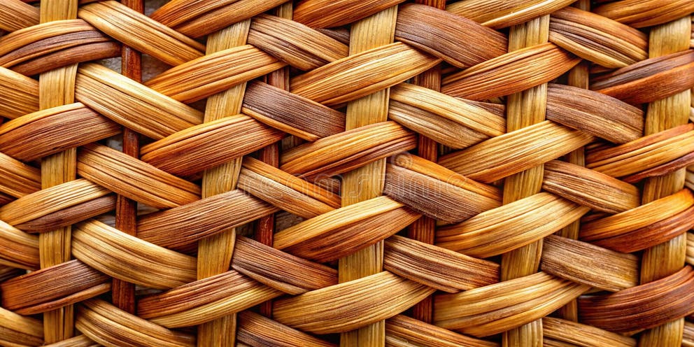 Seamless Wicker Texture Background a Versatile Woven Pattern for Design ...