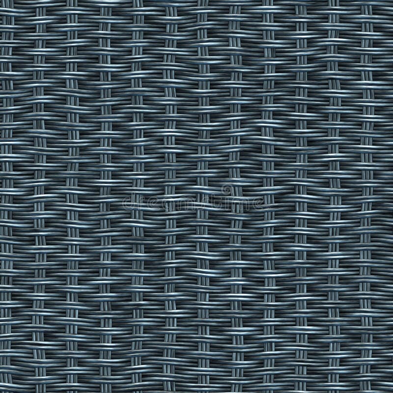 Seamless Wickerwork Weave Pattern Stock Illustration - Illustration of ...