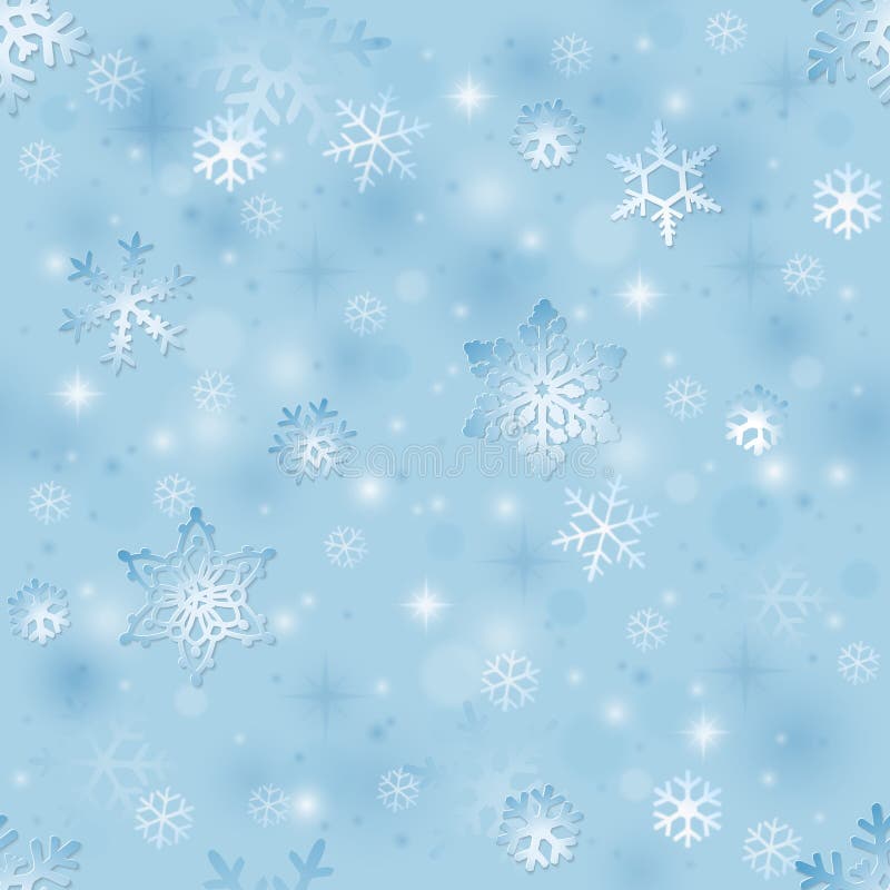 Seamless winter background stock vector. Illustration of snow - 79152908