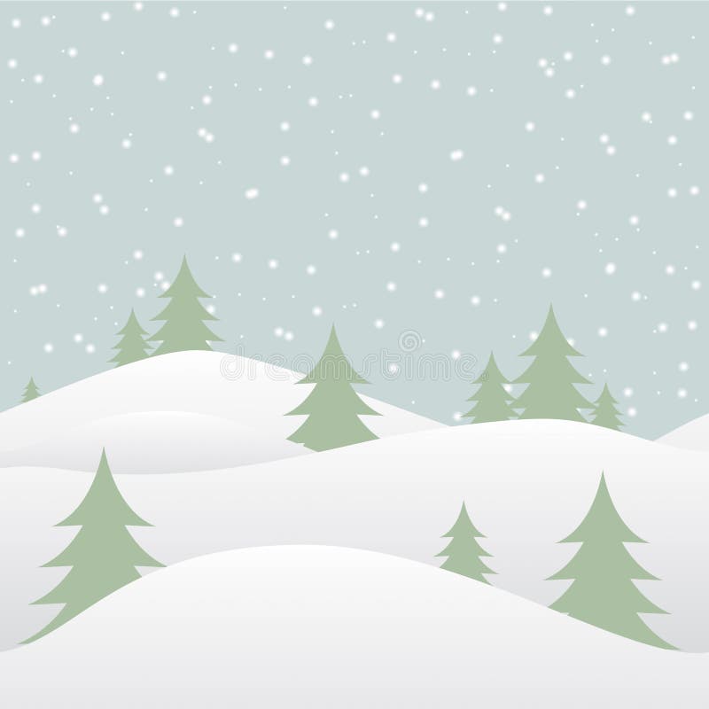 Vector Winter Seamless Snowflake Background Stock Vector - Illustration ...