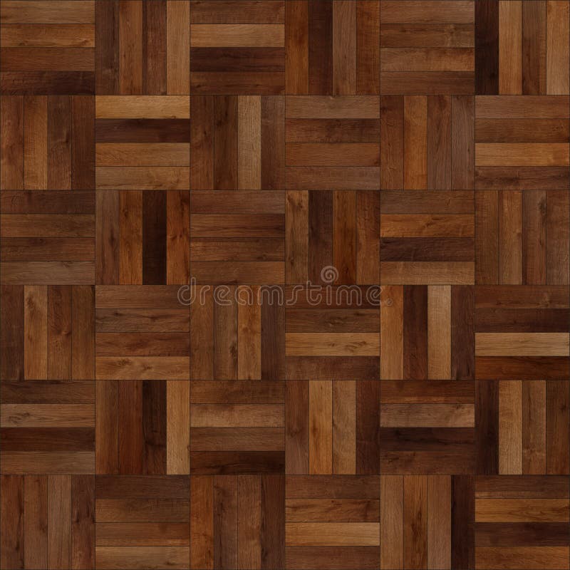 Seamless Wood Parquet Texture Chess Brown Stock Image - Image of planks ...
