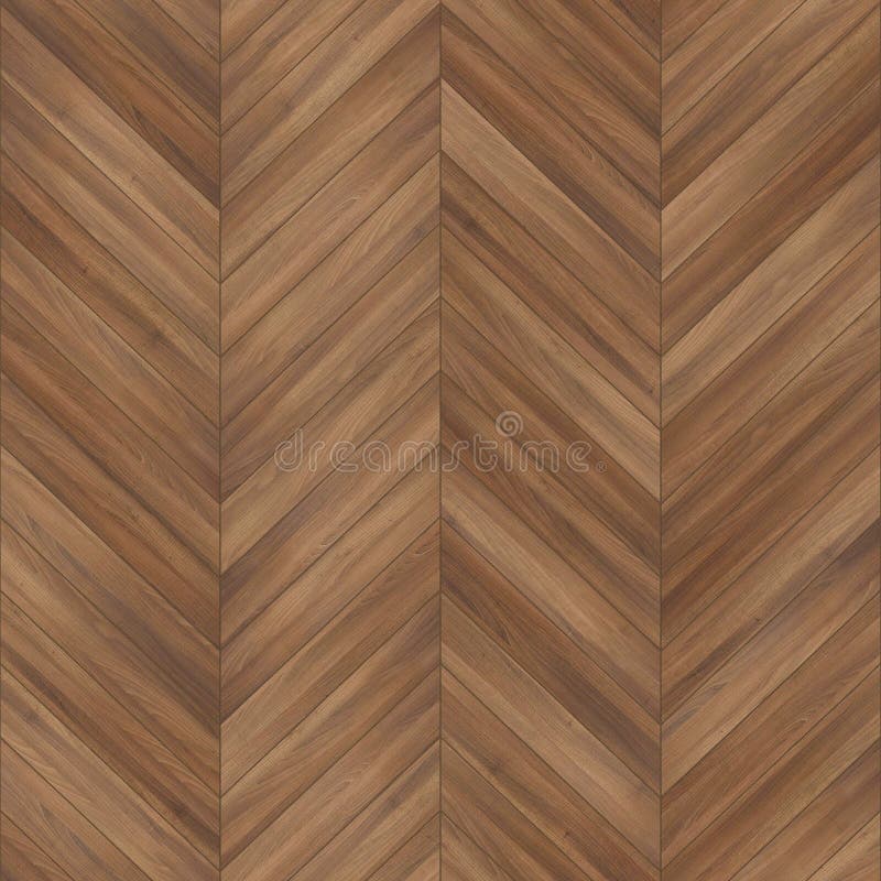 Seamless Wood Parquet Texture Chevron Brown Stock Photo - Image of ...