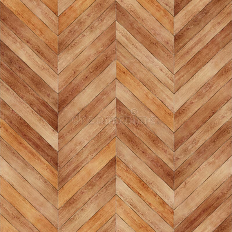 Seamless Wood Parquet Texture Chevron Light Brown Stock Image - Image ...