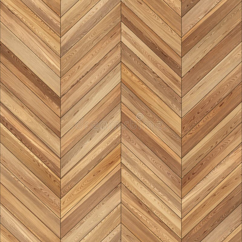 Seamless Wood Parquet Texture Chevron Light Brown Stock Image - Image ...