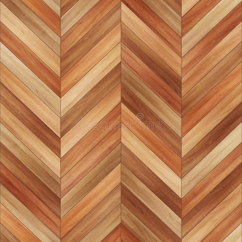 Seamless Wood Parquet Texture Chevron Light Brown Stock Photo - Image ...