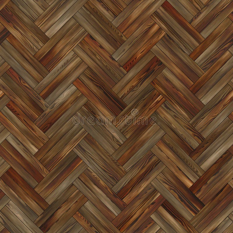 Seamless Wood Parquet Texture Herringbone Light Brown Stock Image ...