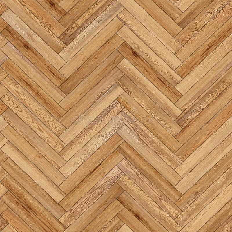 Seamless Wood Parquet Texture Herringbone Sand Color Stock Image ...