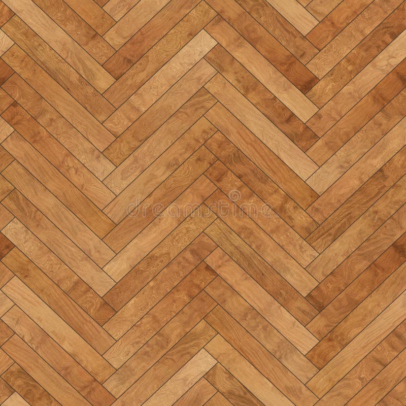 Seamless Wood Parquet Texture Herringbone Light Brown Stock Image ...