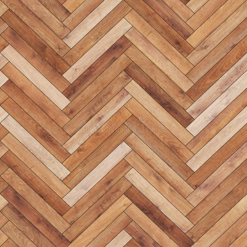 Seamless Wood Parquet Texture Herringbone Light Brown Stock Image ...