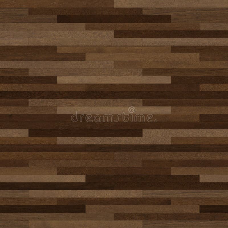 Seamless Wood Parquet Texture Thin Linear Dark Brown Stock Illustration ...