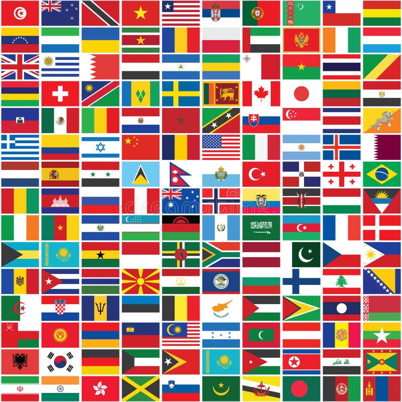 World flags icons frame stock vector. Illustration of countries - 28711589