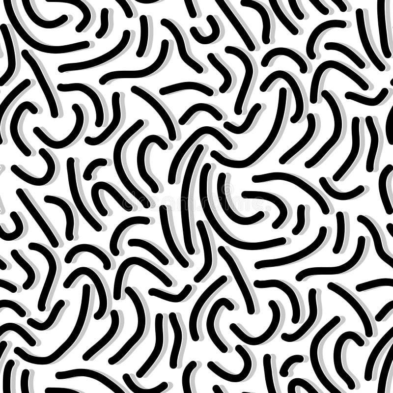 Seamless worm pattern stock vector. Illustration of series - 101226930