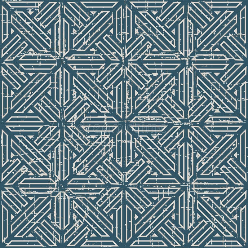 Seamless Worn Out Antique Background 305_cross Geometry Line Stock ...