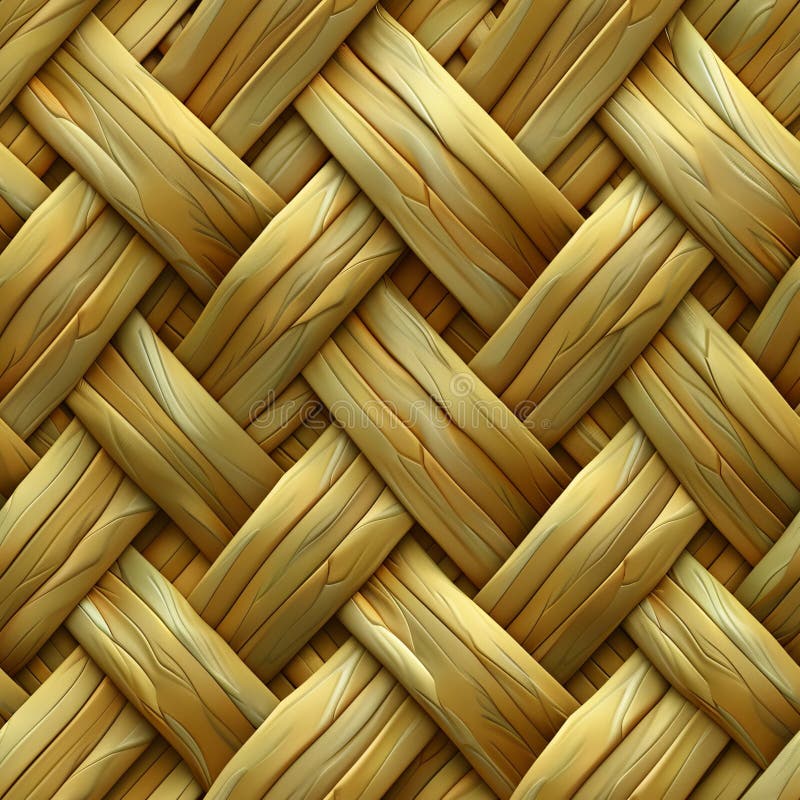 Seamless Woven Fabric Pattern, Natural Fibers Texture, Light and ...