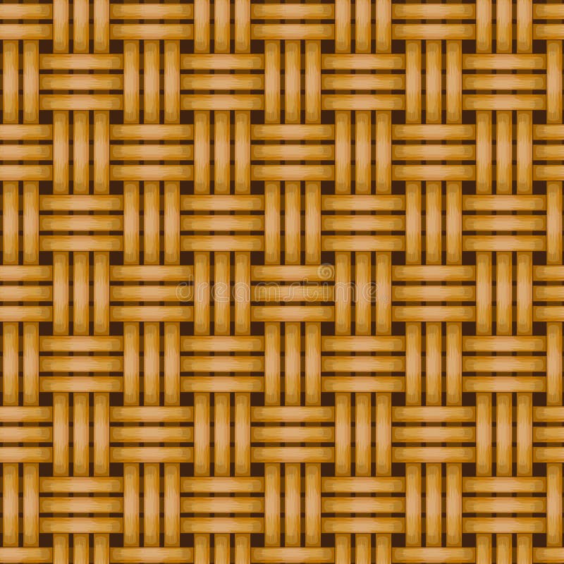 Wicker Pattern. Seamless Pattern. Stock Vector - Illustration of ...