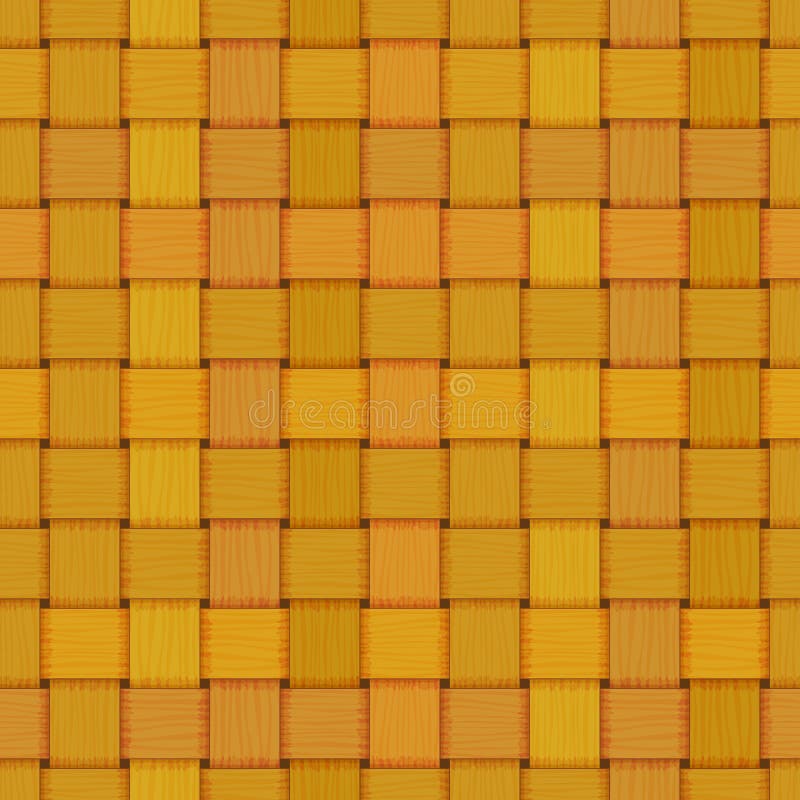 Wicker Basket Weaving Pattern Seamless Texture Stock Vector ...