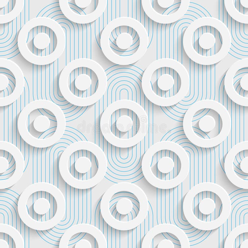 Seamless Wrapping Pattern. Abstract Tracery Background Stock Vector ...