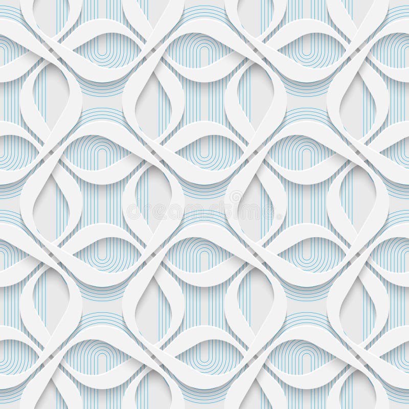 Seamless Wrapping Pattern. Abstract Tracery Background Stock Vector ...