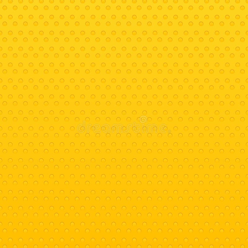 Seamless Yellow Circles Geometric Hole Pattern Background and Texture ...
