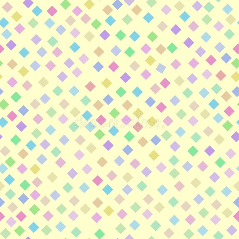 Seamless Bright Rainbow Pattern of Small Diamonds Stock Vector ...