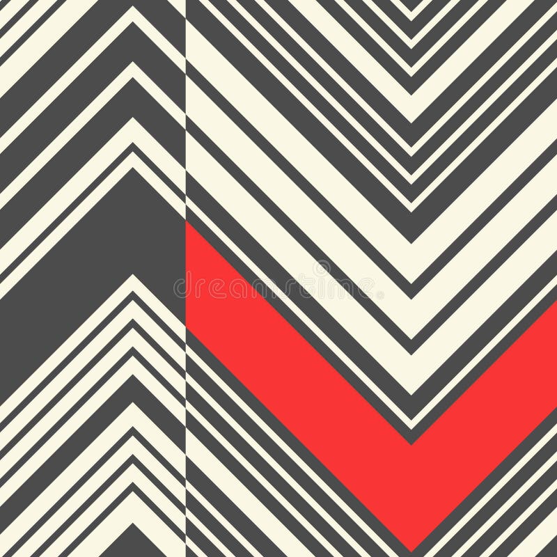 Seamless Zig Zag Pattern. Abstract Black and Red Stripe Background ... Seamless Zig Zag Pattern. Abstract Black and Red Stripe Background ...