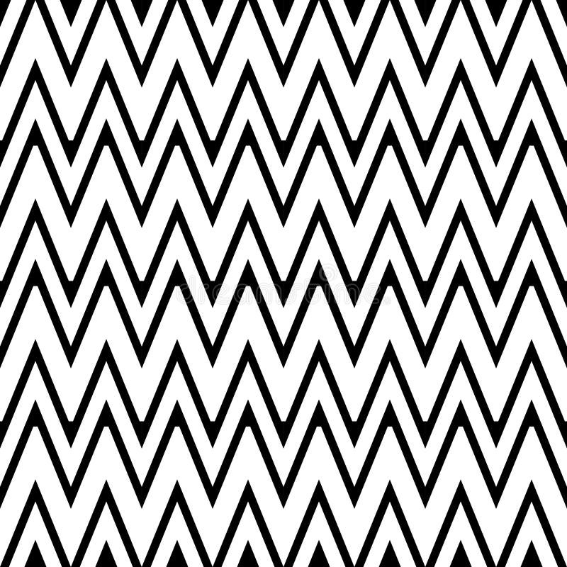 Seamless zigzag pattern. stock vector. Illustration of symmetry - 316395992