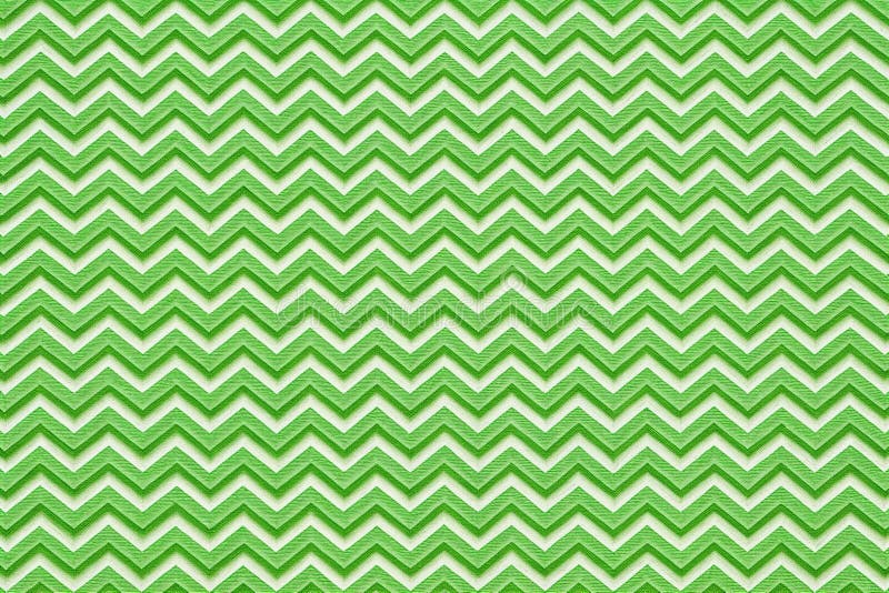 Seamless Zigzag Pattern on Green Paper Board Stock Illustration ...