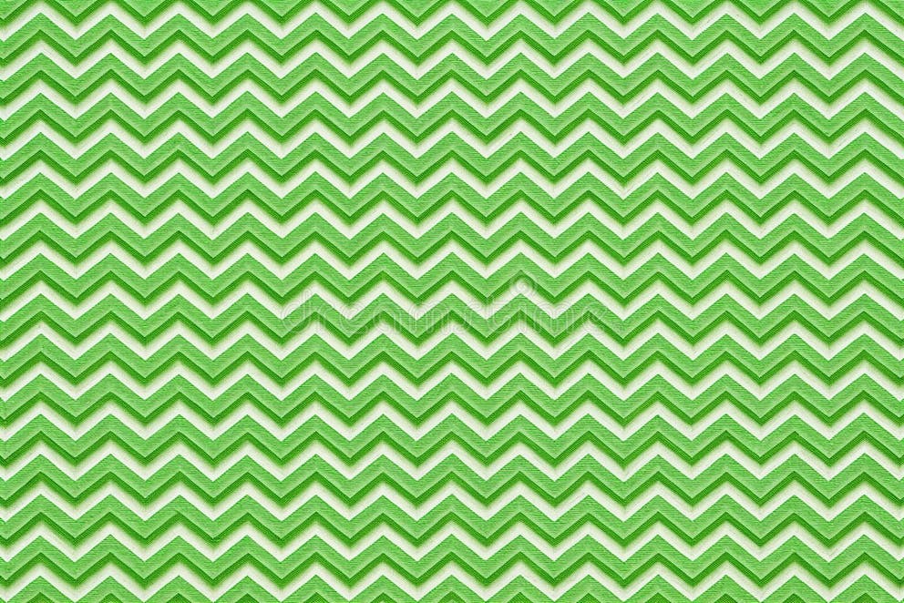 Seamless Zigzag Pattern on Green Paper Board Stock Illustration ...