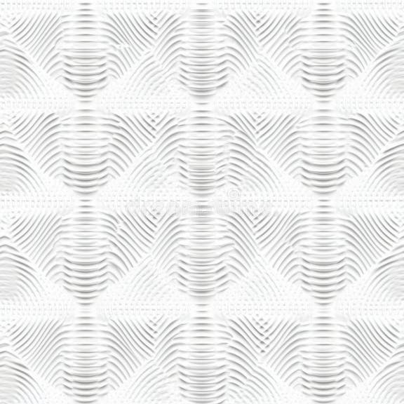 Seamlessly Integrated Geometric Wave Pattern. Endlessly Stylish Texture ...