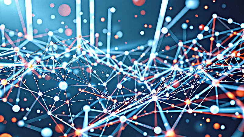 A Seamlessly Looping Abstract Animation Features a Dynamically Shifting ...