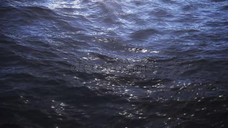 Seamlessly Looping 3d Render of a Wavy Ocean Stock Video - Video of ...