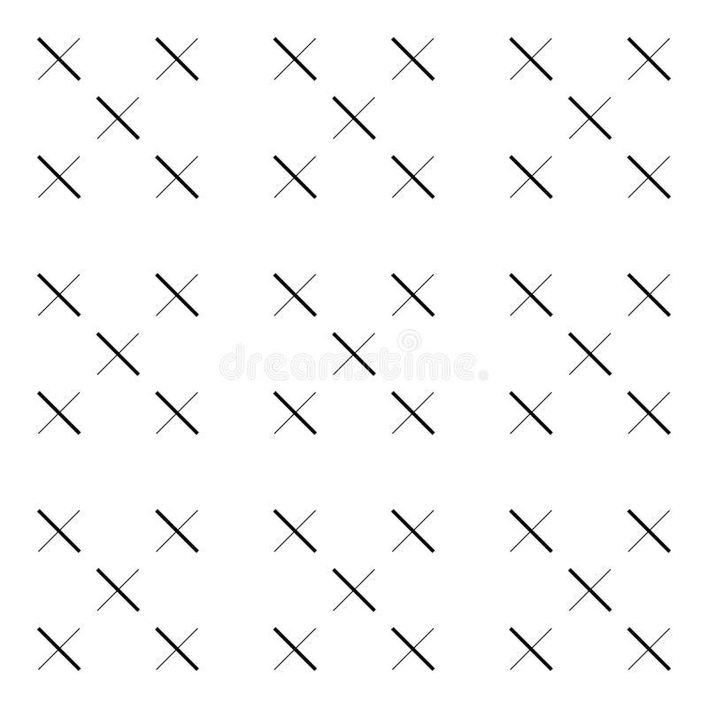 Seamlessly Repeatable Geometric Pattern - Abstract Monochrome Ba Stock ...
