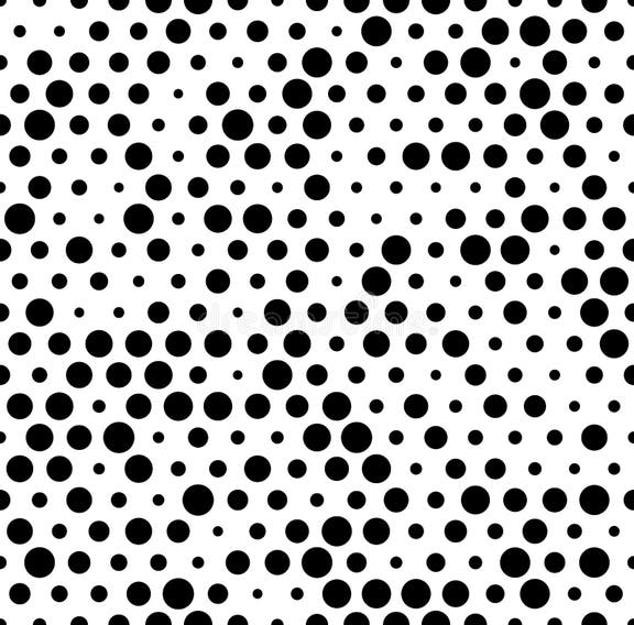 Random Dots Monochrome Seamless Pattern Stock Illustrations – 1,778 ...
